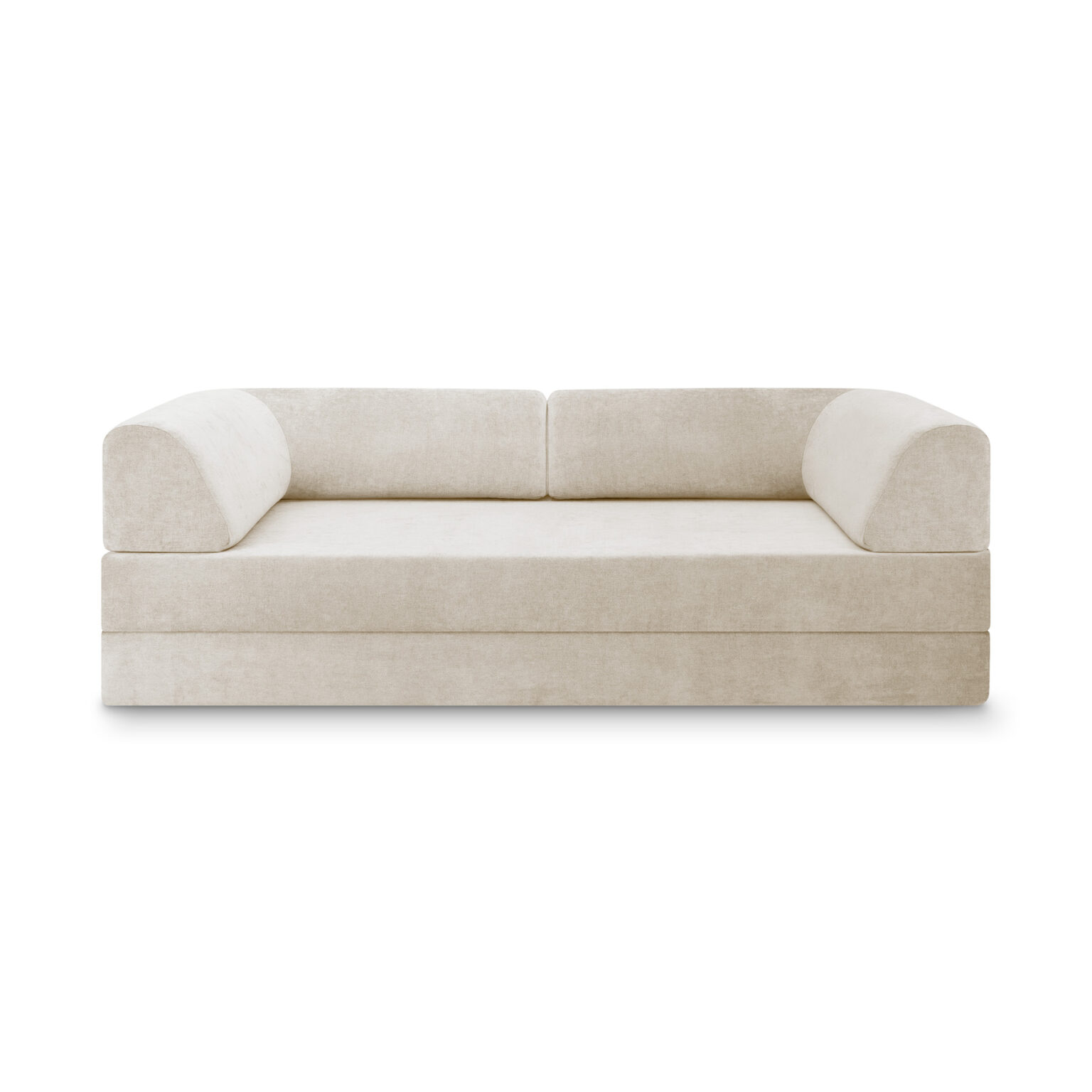 Levi Modulares 2-Sitzer Sofa mit Schlaffunktion 01 - Snooze Project